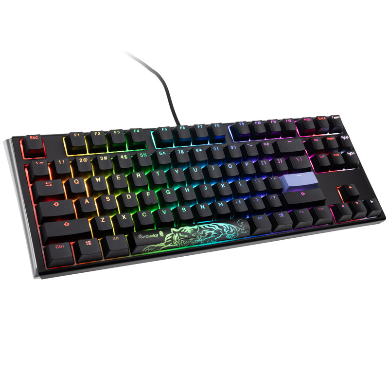 Klawiatura Ducky ONE 3 Classic Black/White TKL RGB Cherry MX Blue ... Klawiatura Ducky ONE 3 Classic Black/White TKL RGB Cherry MX Blue ...