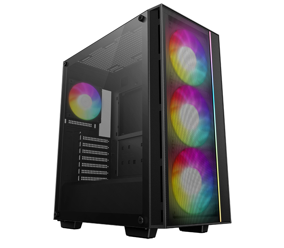 Obudowa DeepCool Matrexx 55 Mesh V4 C ARGB Black - Hard-Pc.pl