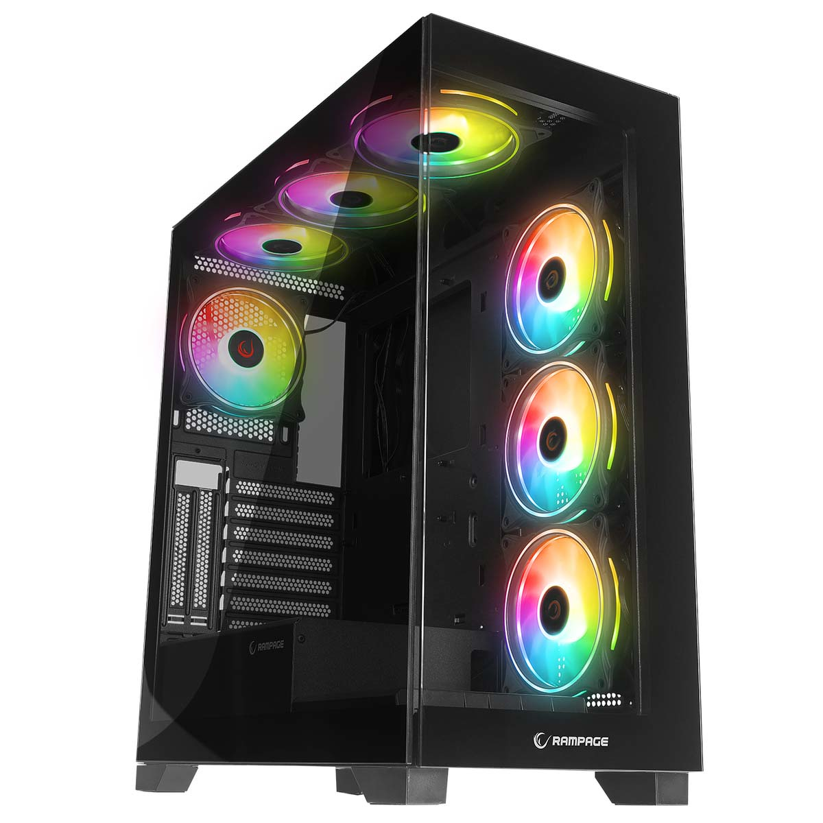 Obudowa Rampage Hydra V3 RGB Czarna - Hard-Pc.pl